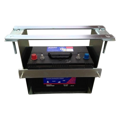 Battery Tray Black Multi Fit (Under Tray) Mount Battery Box | Roadsafe